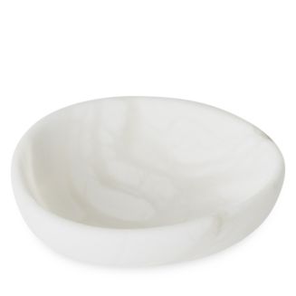 Global Views Oblique Bowl in White, Small | Bloomingdale's