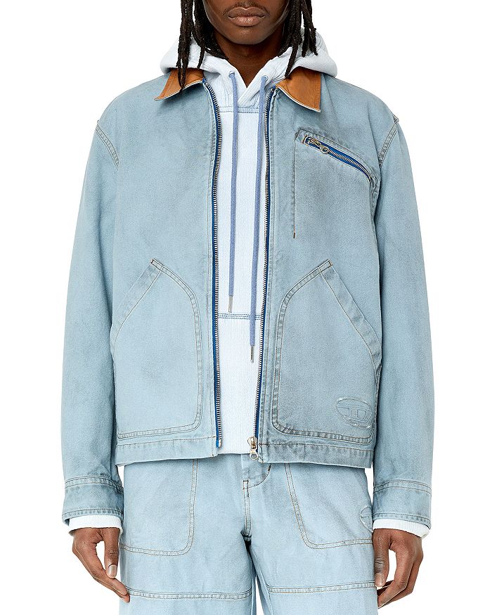 Diesel Chart Zip Front Jacket | Bloomingdale's