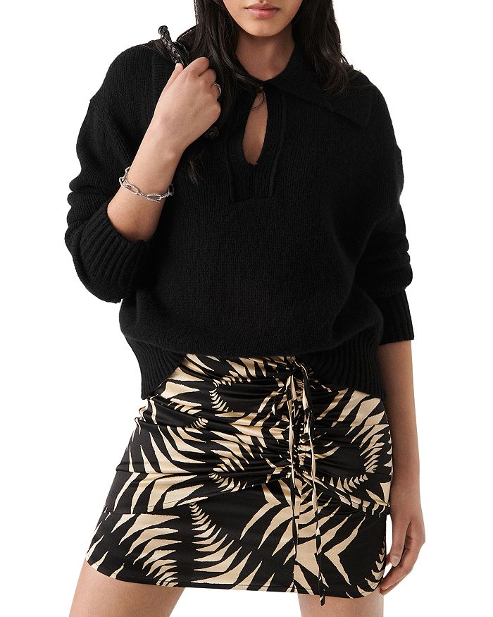ba&sh Cuby Keyhole Sweater | Bloomingdale's