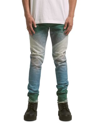 Purple Brand Slim Fit Diagonal Jeans in Coated | Bloomingdale's