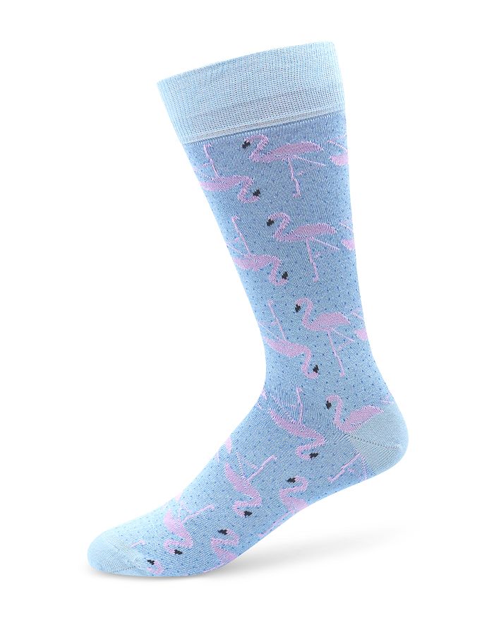The Men's Store at Bloomingdale's Flamingo Crew Socks - 100% Exclusive ...