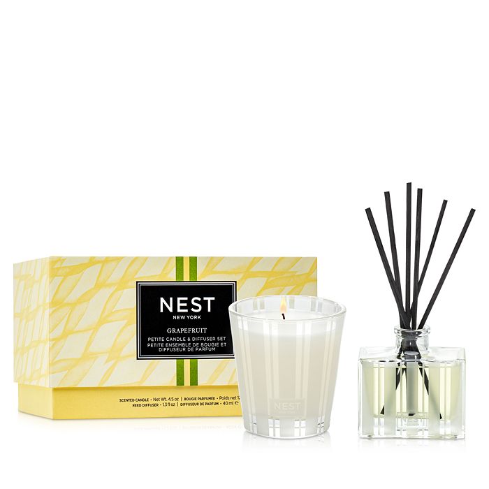 NEST New York NEST Fragrances Grapefruit Petite Candle & Diffuser Set ...