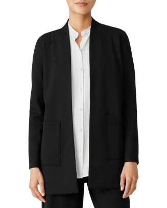 Eileen Fisher Open Front Long Jacket | Bloomingdale's