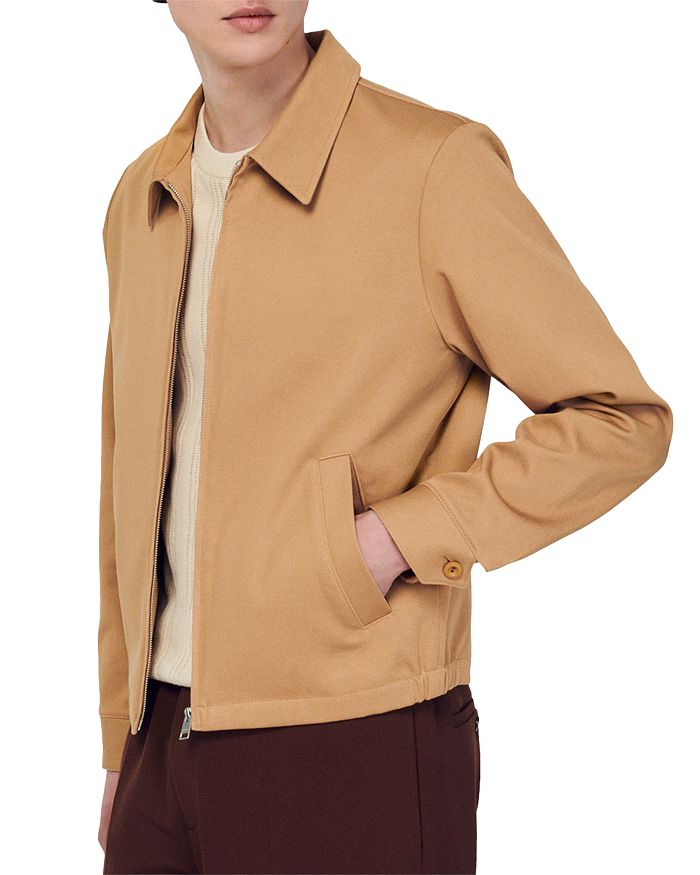 Sandro Cotton Jacket | Bloomingdale's