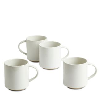 Royal Doulton Urban Dining White Handled Mug, Set of 4 | Bloomingdale's
