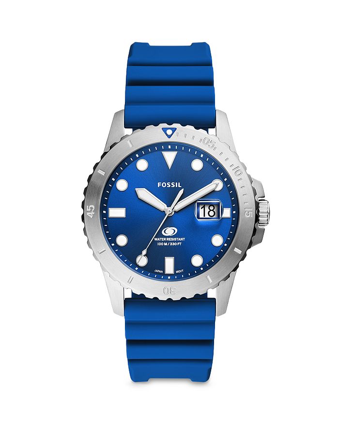 Fossil Blue Watch, 42mm | Bloomingdale's