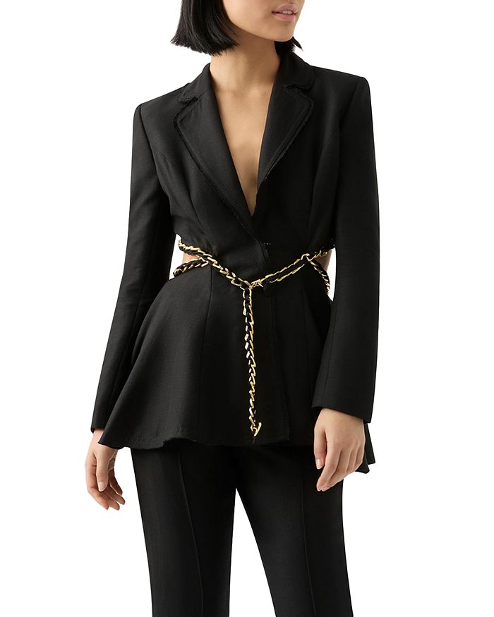 Aje Opal Backless Jacket | Bloomingdale's