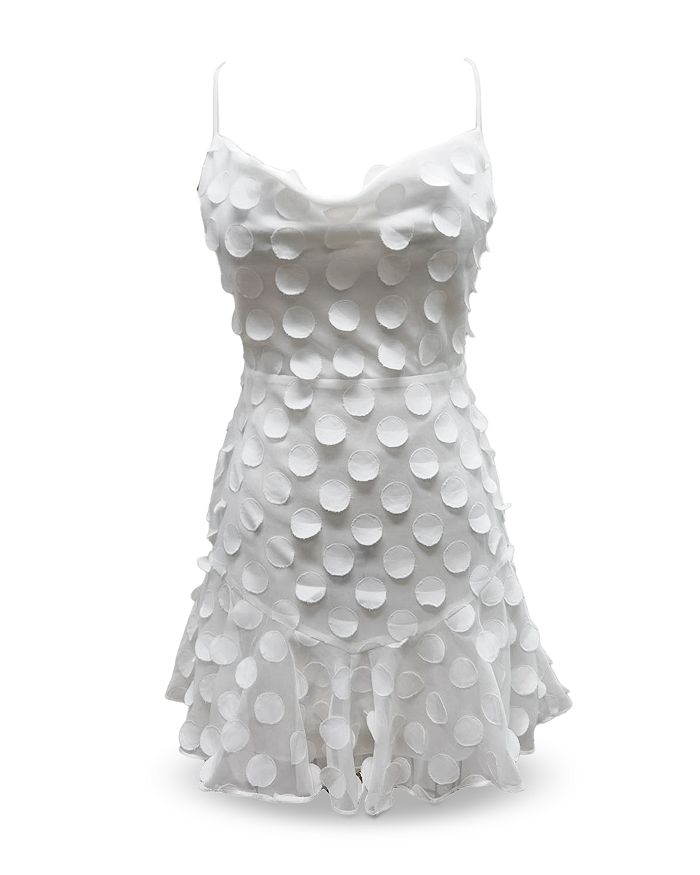 MILLY Osian 3D Circle Mini Dress | Bloomingdale's