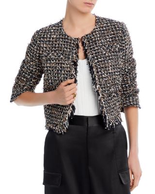 Jason Wu Collection Tinsel Tweed Jacket | Bloomingdale's