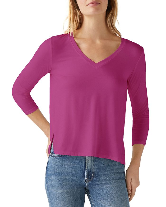 Michael Stars Sue V Neck Tee | Bloomingdale's
