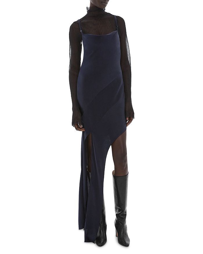 Helmut Lang Slashed Slip Dress | Bloomingdale's