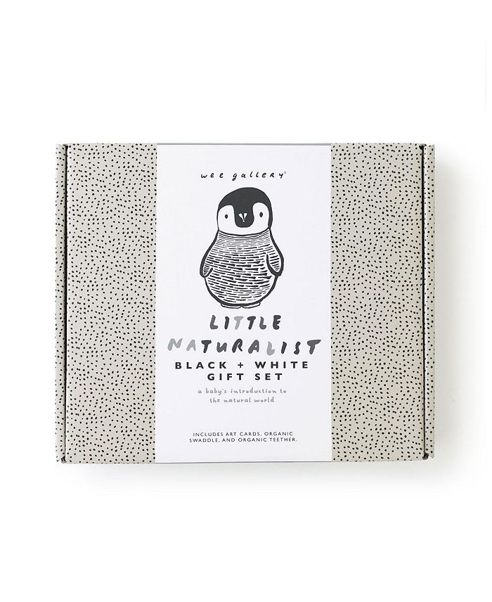 Wee Gallery Little Naturalist Baby Animals Gift Set - Ages 0-12 Months ...