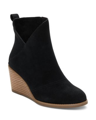 TOMS Women's Sutton Cutout Wedge Boots | Bloomingdale's