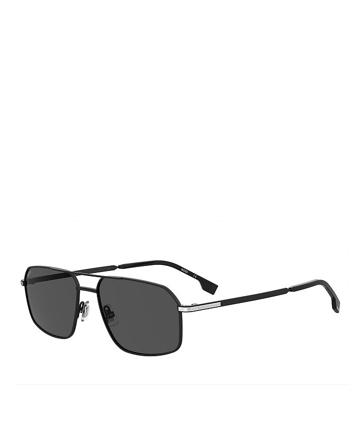Hugo Boss BOSS Square Pilot Sunglasses, 58mm | Bloomingdale's