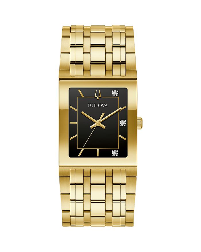 Bulova Marc Anthony Modern Quadra Watch, 30mm x 40.5mm | Bloomingdale's