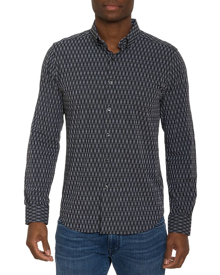 Robert Graham Nucci Printed Long Sleeve Button Front Shirt | Bloomingdale's