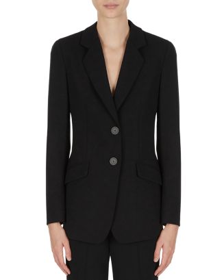Emporio Armani Barathea Stretch Wool Blazer | Bloomingdale's