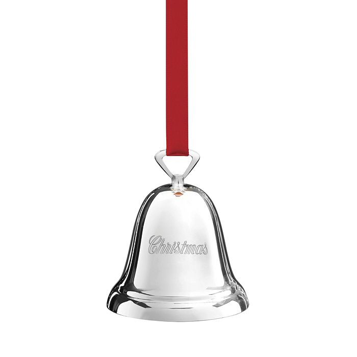 Reed & Barton Silver Plate Christmas Bell Ornament | Bloomingdale's
