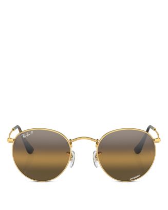 Ray-Ban Metal Round Sunglasses, 50mm | Bloomingdale's