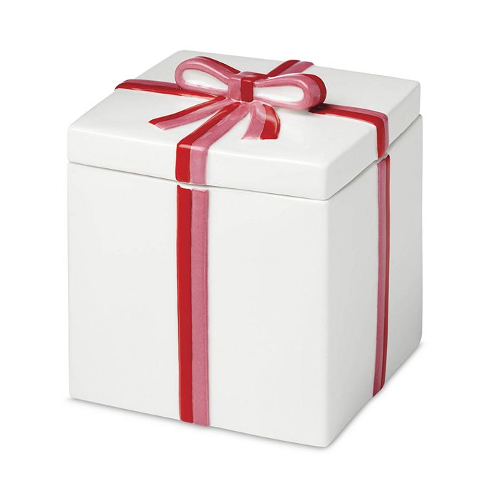 kate spade new york Be Jolly Present Treat Jar | Bloomingdale's