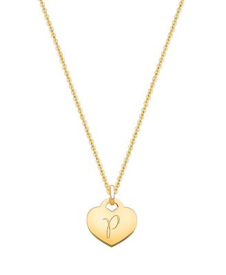 Click here for Tiny Blessings Girls 14K Gold Baby Heart & Engrave... prices
