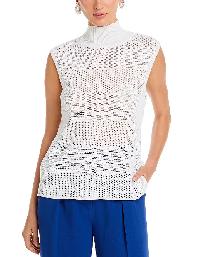 Misook Mock Knit Soft Knit Tank Top | Bloomingdale's