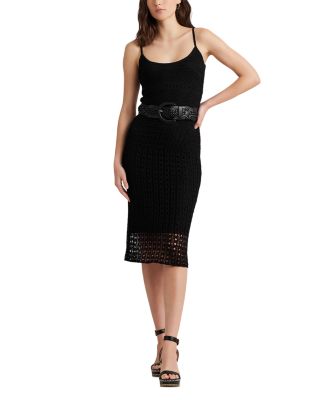 Ralph Lauren Pointelle Knit Dress | Bloomingdale's