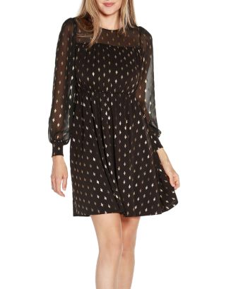 Belldini Foil Print Dress | Bloomingdale's