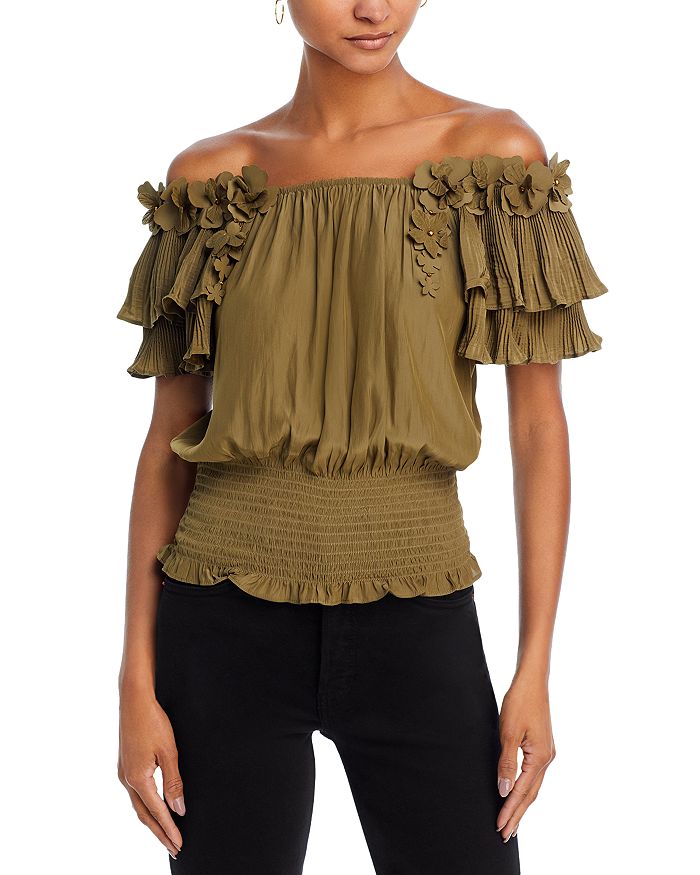 Ramy Brook Braelynn Off The Shoulder Top | Bloomingdale's
