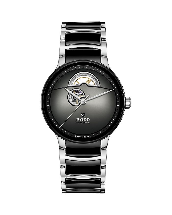 RADO Centrix Automatic Open Heart Watch, 39.5mm | Bloomingdale's