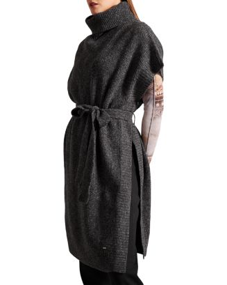Ted Baker Danlena Funnel Neck Tunic Sweater | Bloomingdale's
