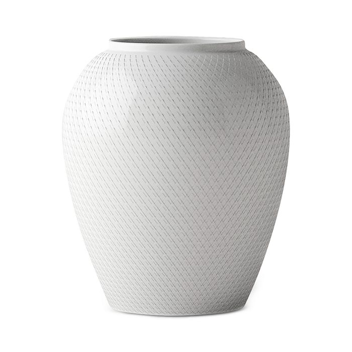 Rosendahl Lyngby Porcelain Rhombe Vase, White | Bloomingdale's