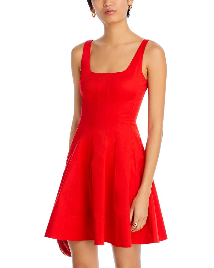 STAUD Mini Wells Dress | Bloomingdale's