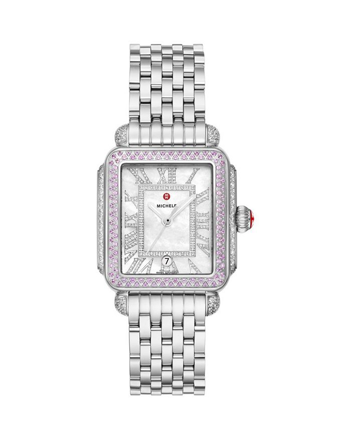 MICHELE Limited Edition Deco Madison Watch, 33mm x 35mm | Bloomingdale's