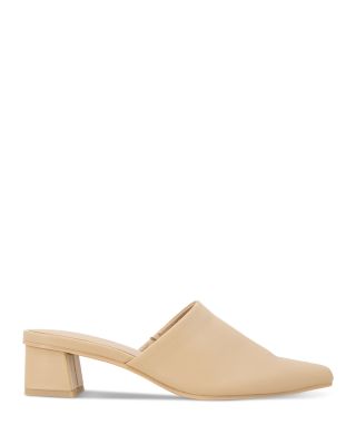 Low-Heel Mules and Slides for Women - Bloomingdale's