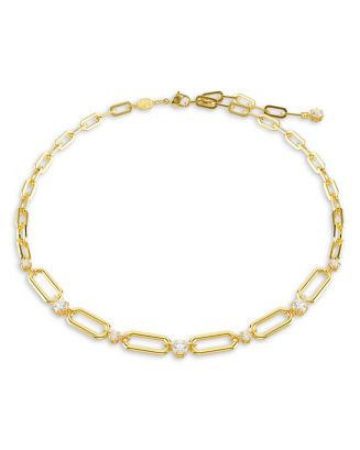 Swarovski Dextera Chain Necklace, 15"L | Bloomingdale's