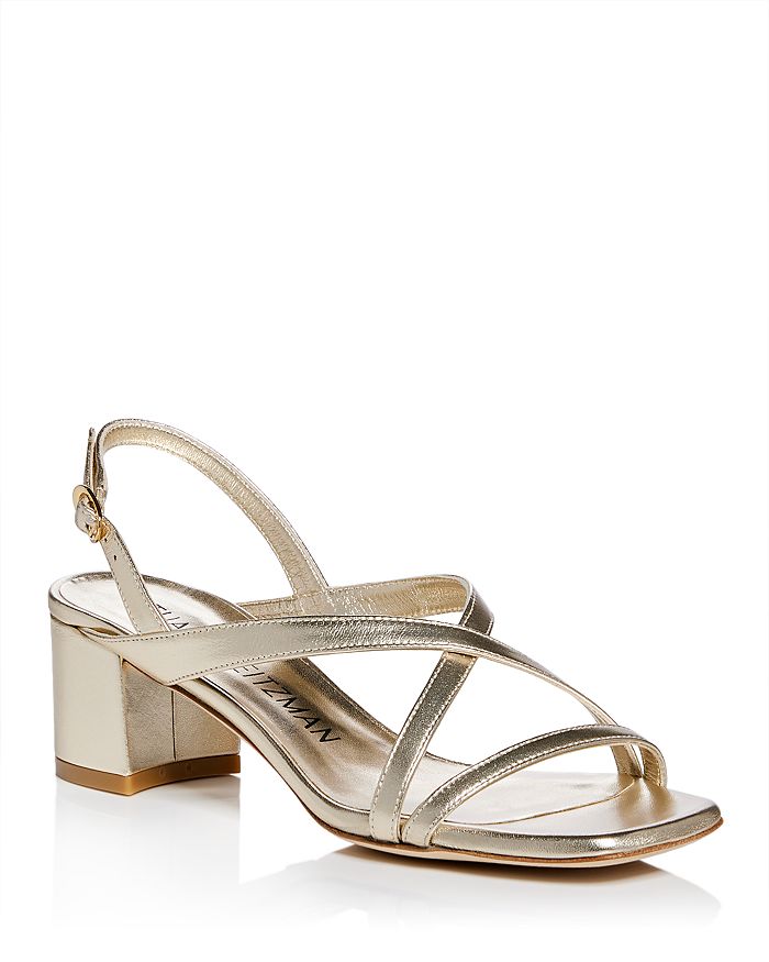 Stuart Weitzman Women's Oasis 50 Block Sandals | Bloomingdale's