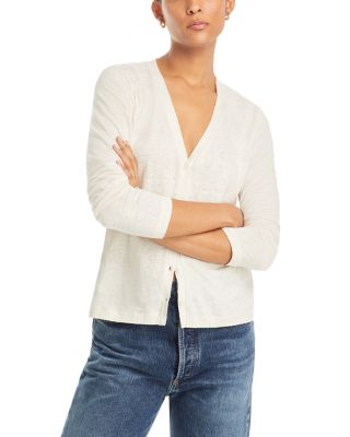 Click here for Majestic Filatures Stretch Linen V Neck Cardigan prices