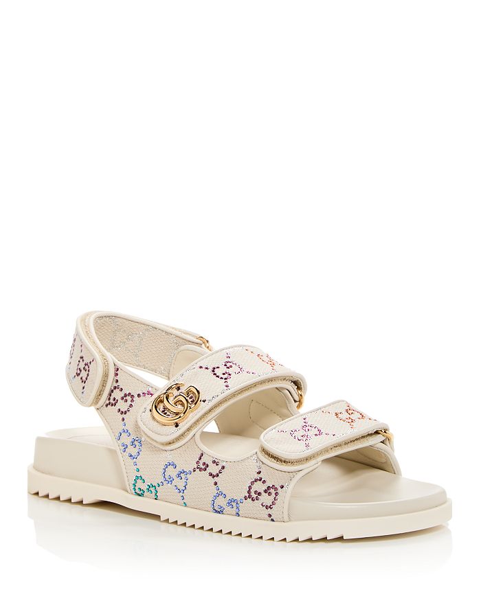 Gucci Women's Embellished GG Sport Sandals | Bloomingdale's