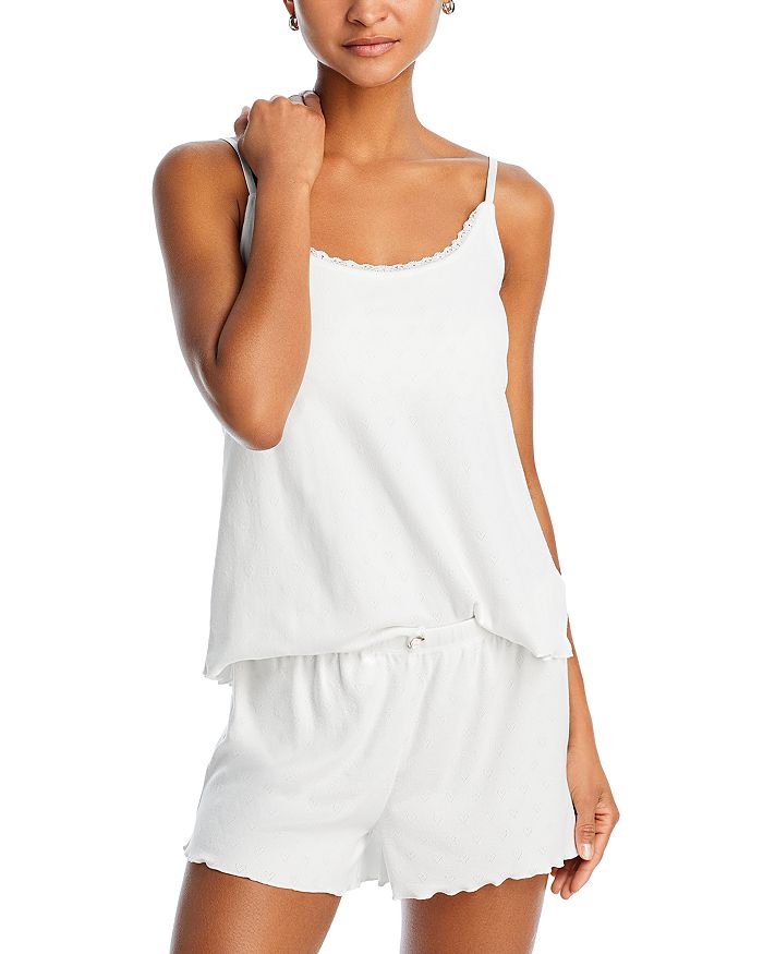 PJ Salvage Pointelle Heart Pajama Set | Bloomingdale's