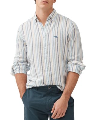 Click here for Rodd & Gunn Gimmerburn Slim Fit Linen Shirt prices