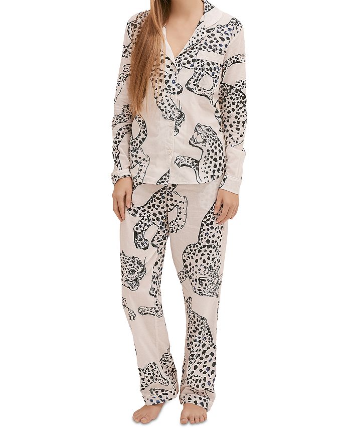 Desmond & Dempsey Jag Long Pajama Set | Bloomingdale's