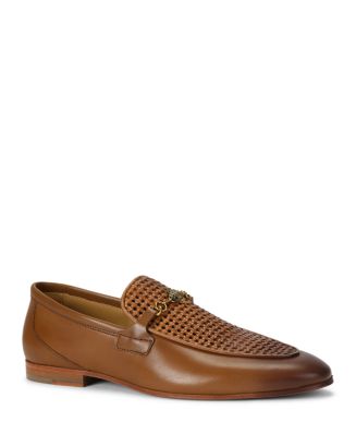 KURT GEIGER LONDON Men's Ali Woven Leather Loafers | Bloomingdale's Men