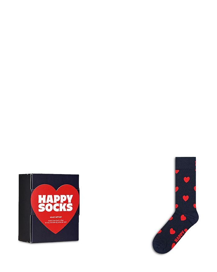 Happy Socks Heart Crew Socks | Bloomingdale's
