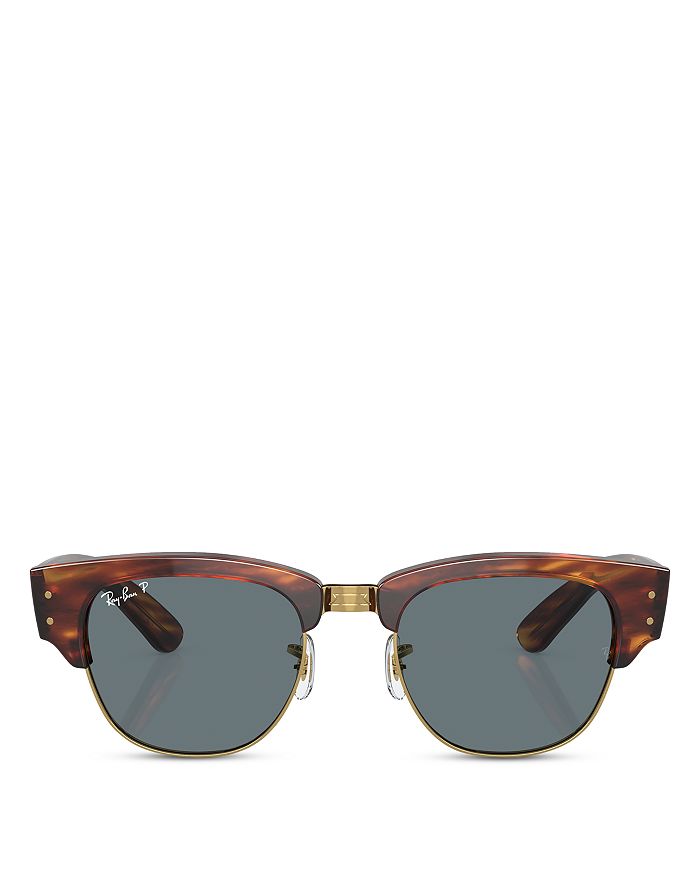 Ray-Ban Mega Clubmaster Square Sunglasses, 53mm | Bloomingdale's