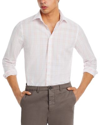 Shop Men's Pink Button-Down Designer Shirts | Bloomingdale's