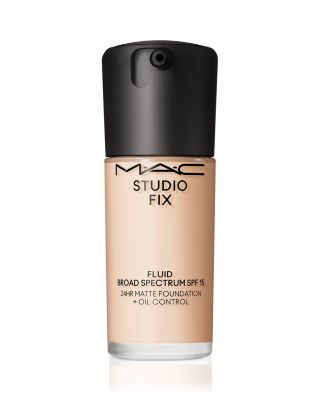 Mac Studio Fix Fluid Spf 15 24Hr Matte Foundation + Oil Control  1 oz. - NC5 (very fair beige with golden underto