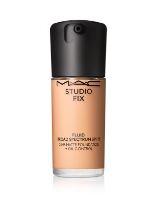 Mac Studio Fix Fluid Spf 15 24Hr Matte Foundation + Oil Control  1 oz. - NW20 (warm neutral beige with rosy under