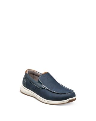Click here for Florsheim Kids Boys Crossover Jr. Moc Toe Slip On... prices