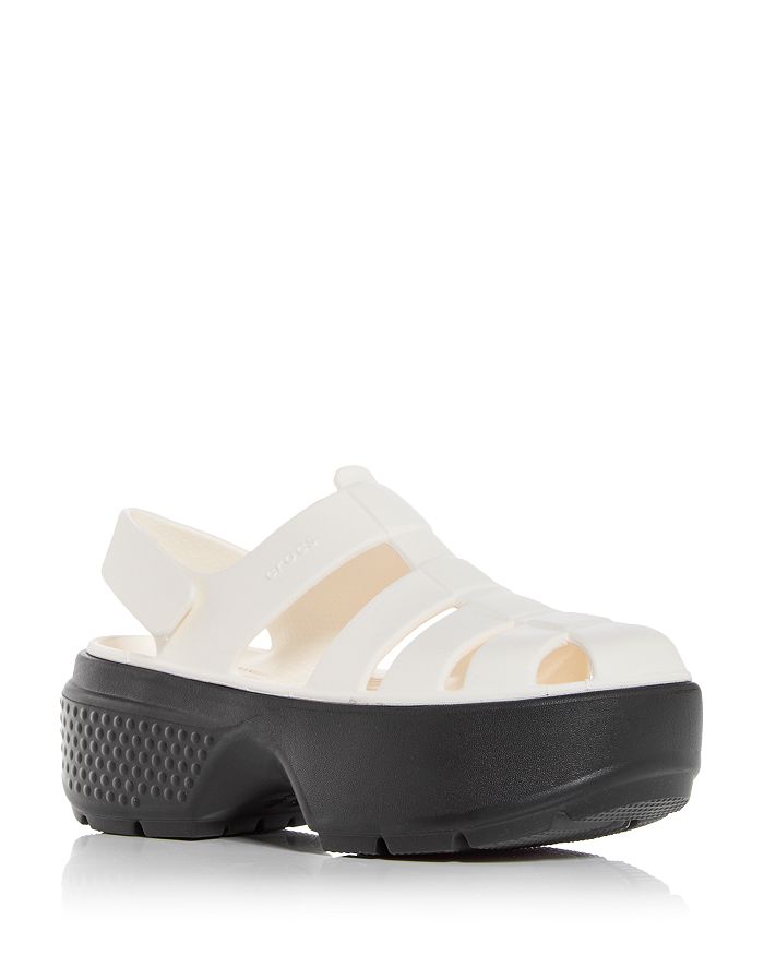 Crocs Women's Stomp Slingback Platform Fisherman Sandals | Bloomingdale's
